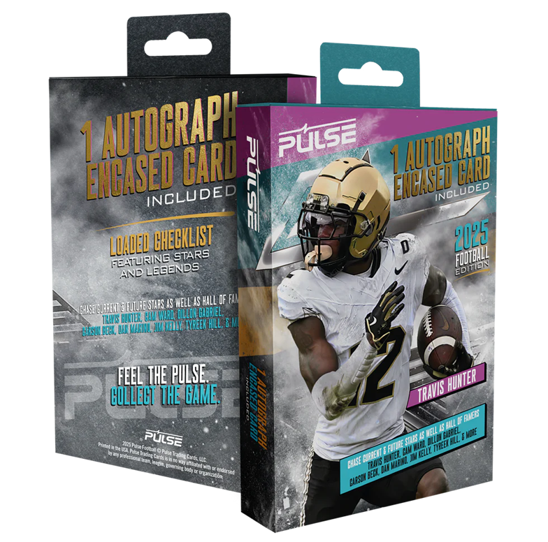2025 Pulse Retail Football Hanger, 1/ea | Vortex Cards & Games, LLC