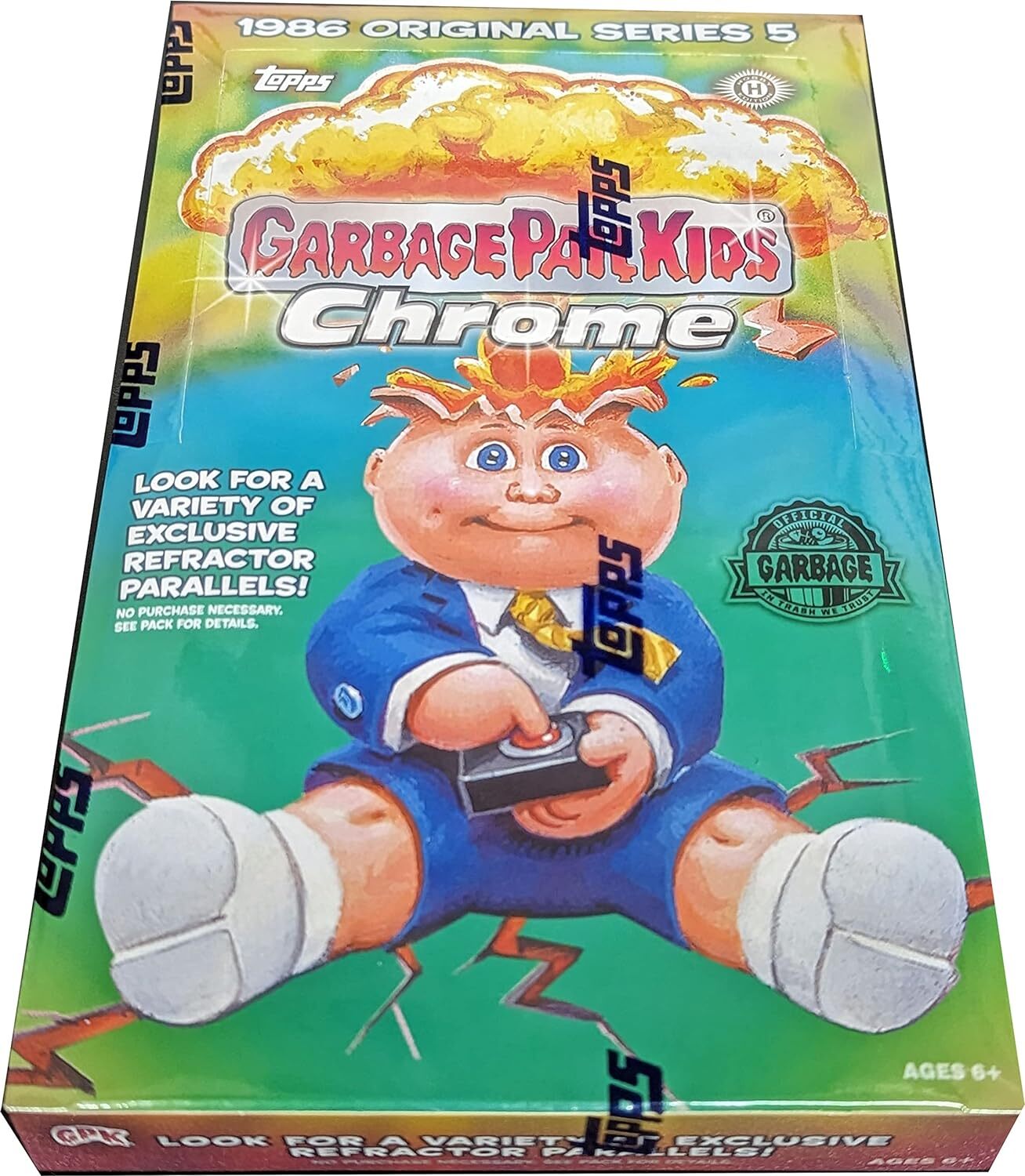 Garbage Pail Kids Chrome Series 5 Hobby Box (Topps 2022), 1/ea | Vortex Cards & Games, LLC