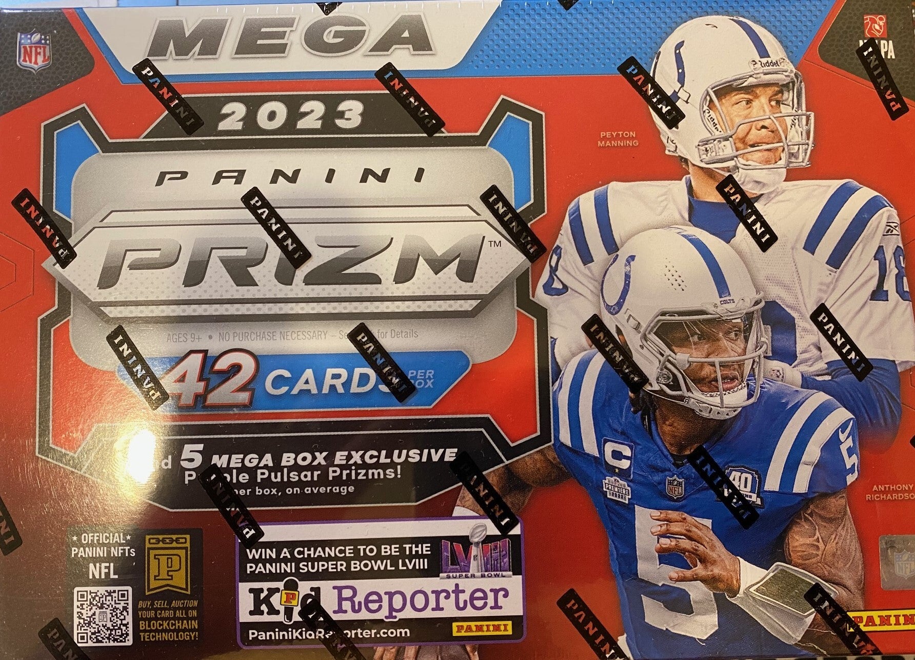 2023 PANINI PRIZM FOOTBALL MEGA BOX, 1/ea | Vortex Cards & Games, LLC