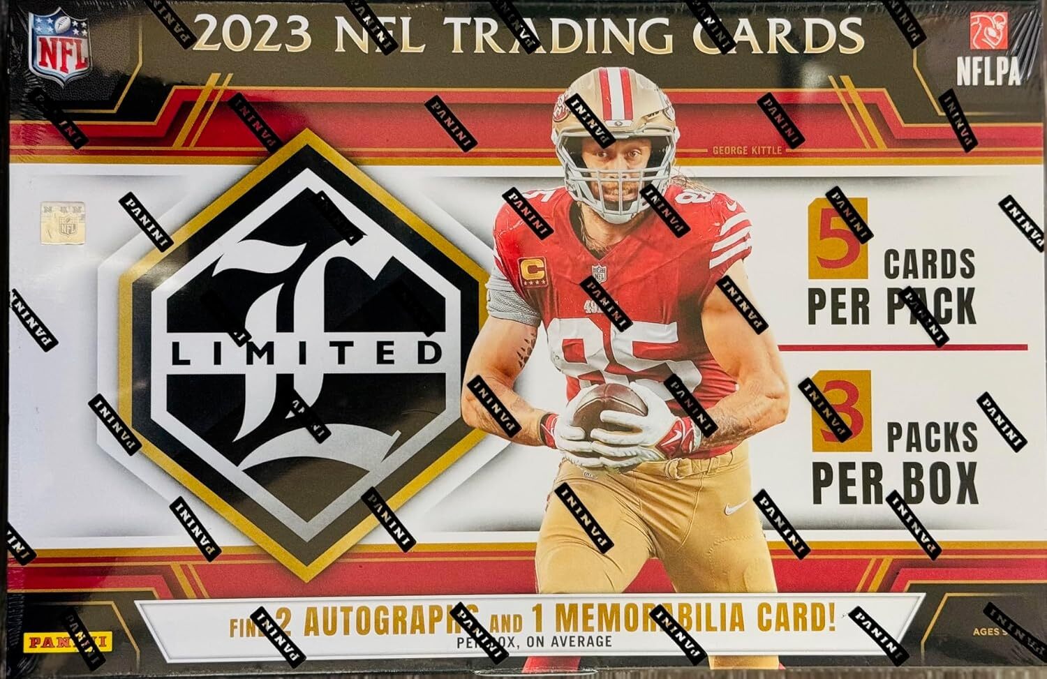 2023 Panini Football Limited Hobby Box, 1/ea | Vortex Cards & Games, LLC