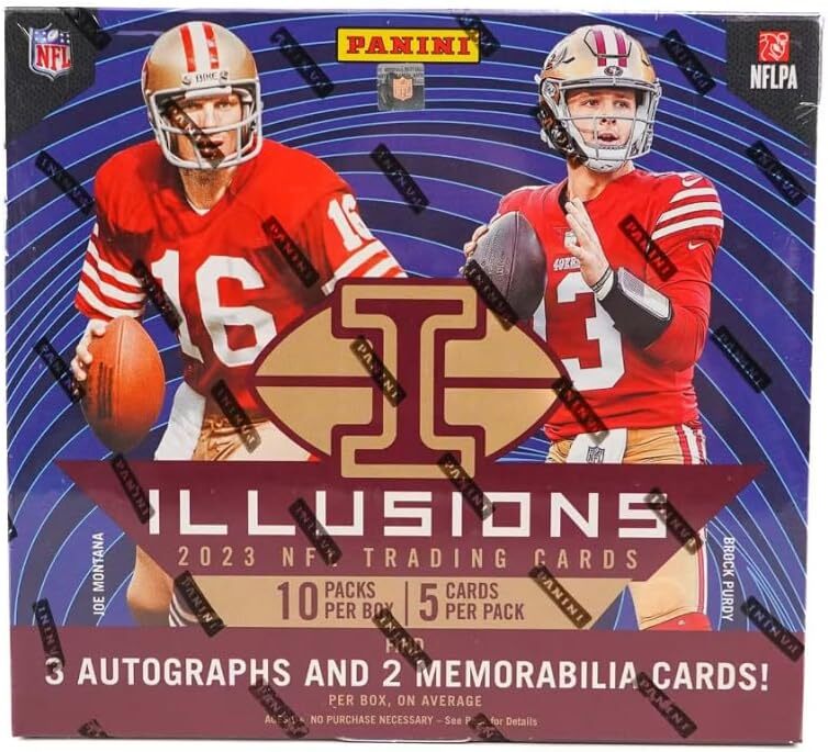 2023 Panini Illusions Football Hobby Box, 1/ea | Vortex Cards & Games, LLC